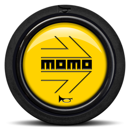 Tutknapp MOMO Arrow Standard Gloss Gul