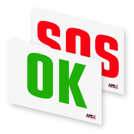 Ok Skylt Rally - A3 format